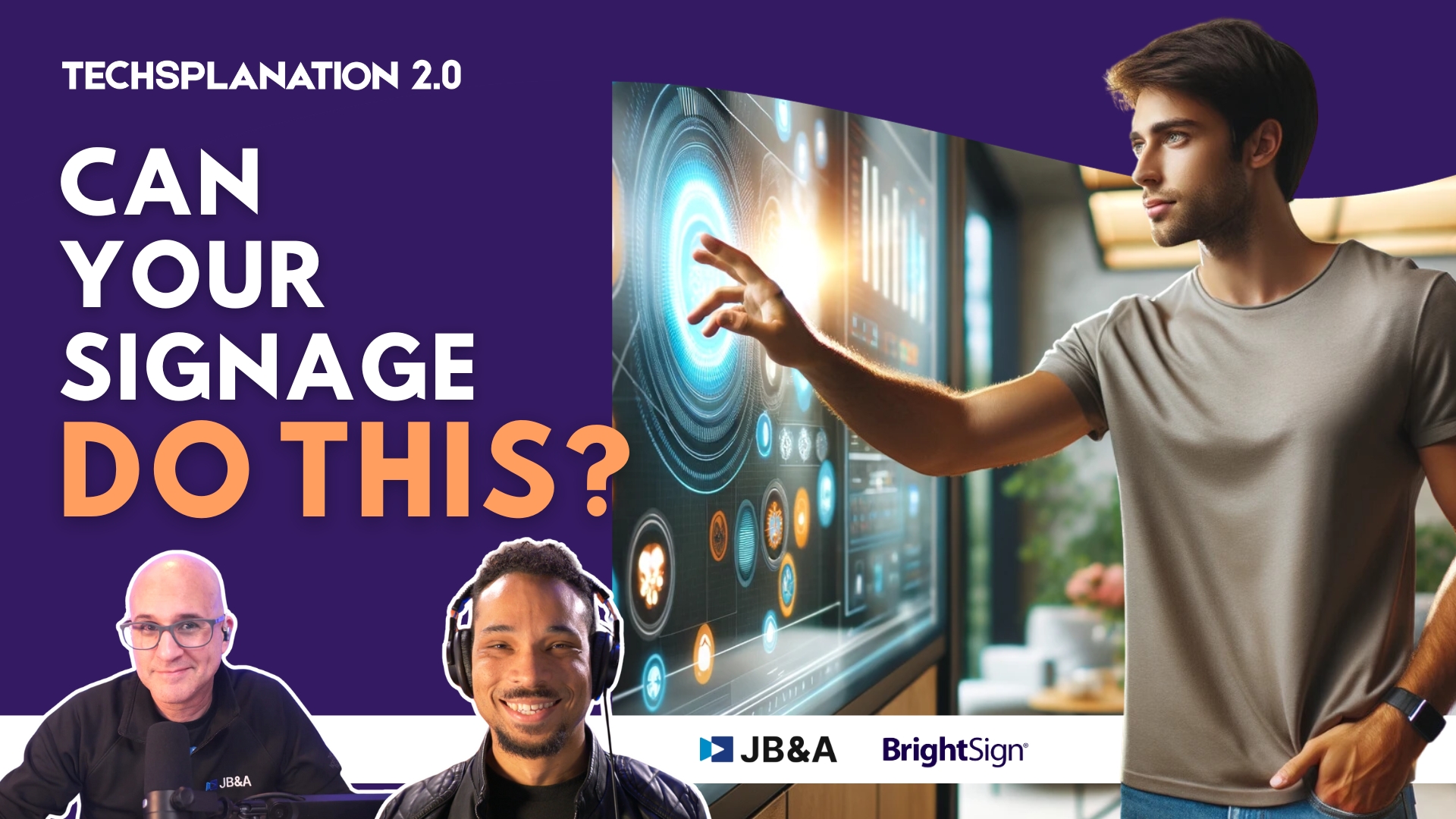 Can Your Signage Do THIS? Feat. BrightSign | T20 Airplane Mode - videos ...